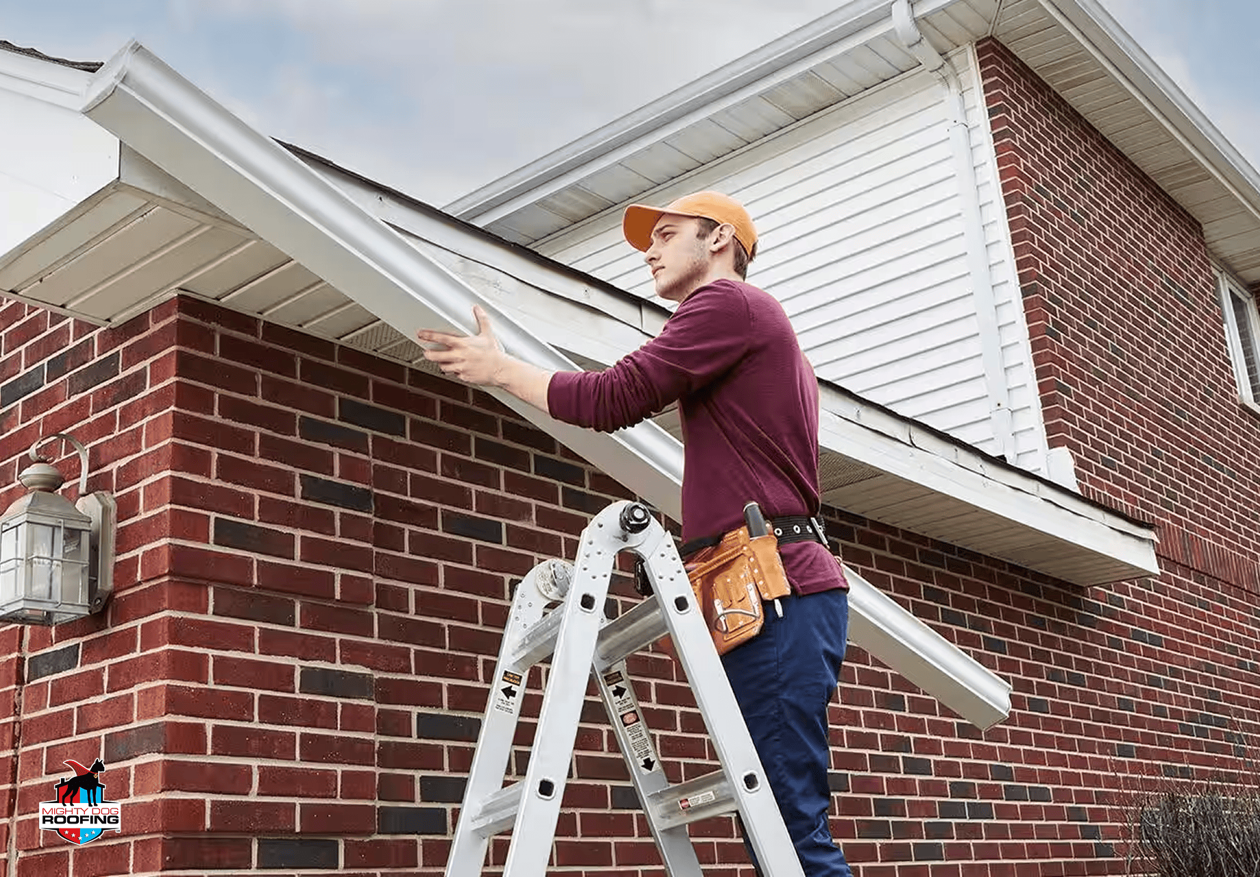 How Much Does Gutter Installation Cost in 2025 | Mighty Dog Roofing